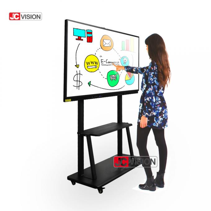 55inch Smart Board Interactive Flat Panel , 4K Interactive Panel For ...
