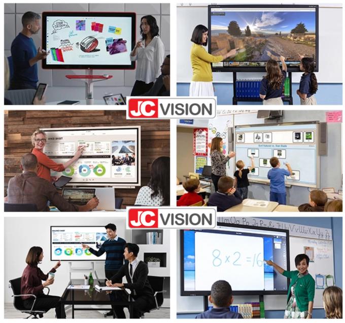 55inch Smart Board Interactive Flat Panel , 4K Interactive Panel For ...