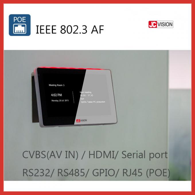 POE NFC RFID Conference Room Scheduling Booking Display , Touch Meeting ...