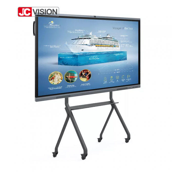JCVISION Classroom Meeting Touch Screen Interactive Whiteboard Finger ...