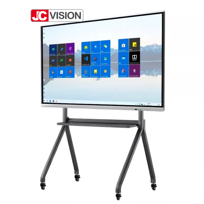JCVISION School 110inch Smart Interactive Whiteboard Touch Screen LCD ...