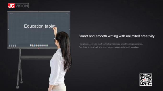 JCVISION 85 86 Inch Interactive Smart Board All-in-one Solution IR Touch