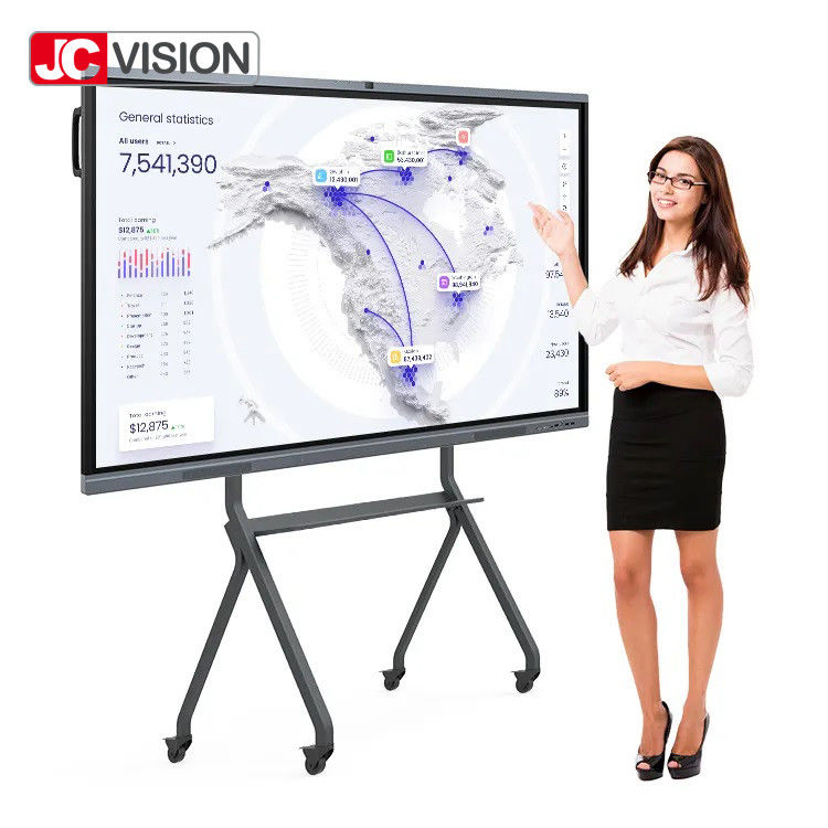 JCVISION Multi size All in One solution interactive smartboard flat ...