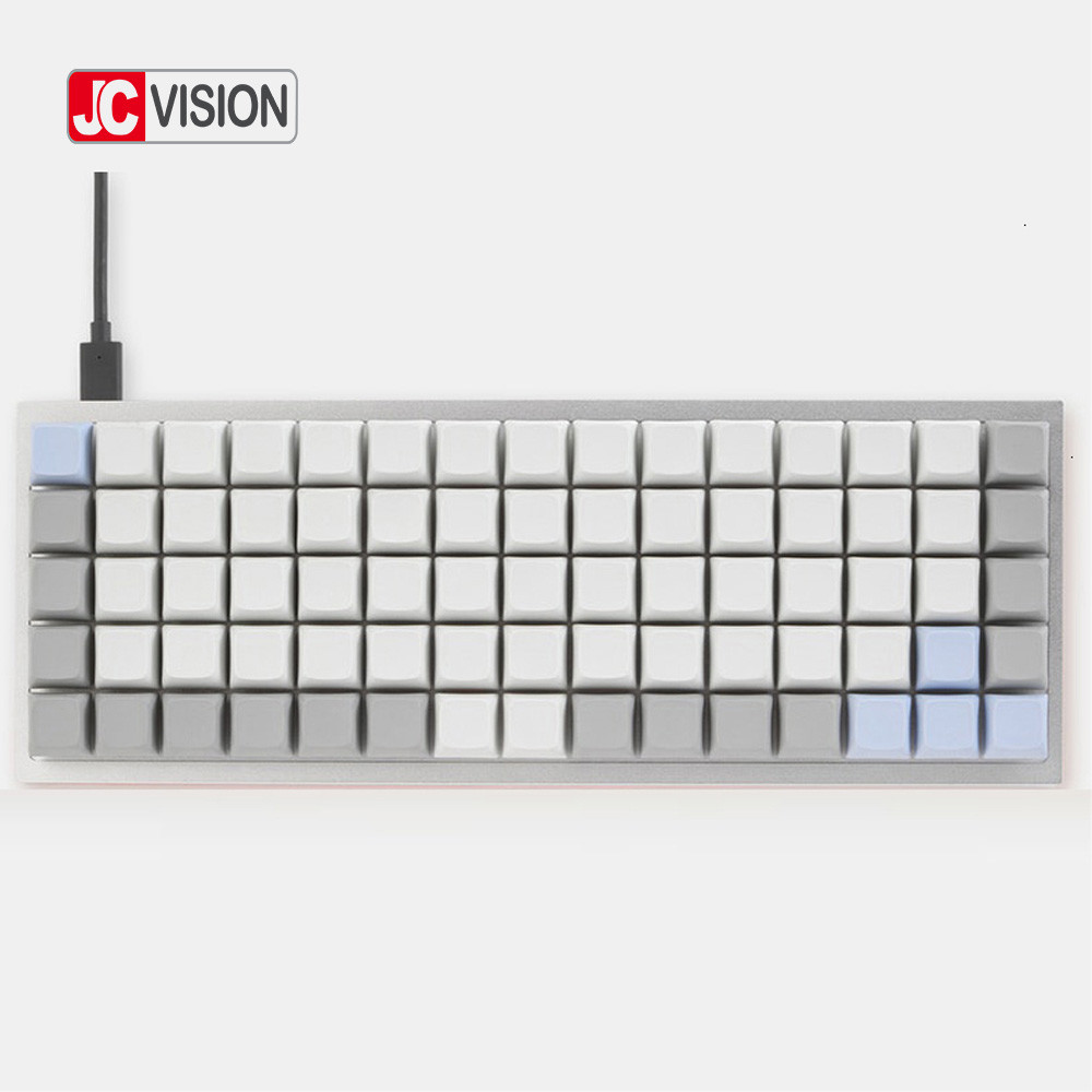 75 Keys Mechanical Keyboard Kits Anodized Aluminum Box Hot Swappable C ...