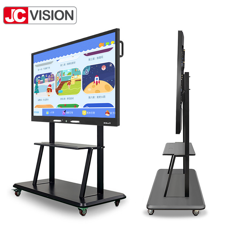 JCVISION 4K IR 20 Touch Interactive White Board For Class Teaching ...