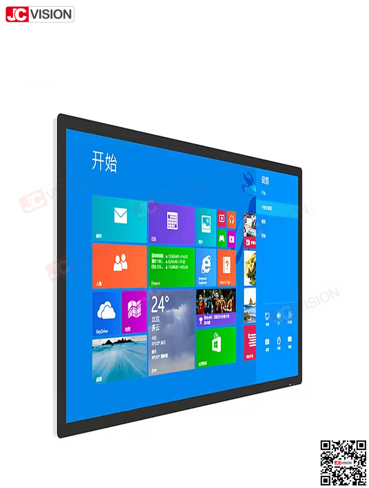 JCVISION 1080P 4K touch screen panel 32 42 50 55 65 inch touch screen ...