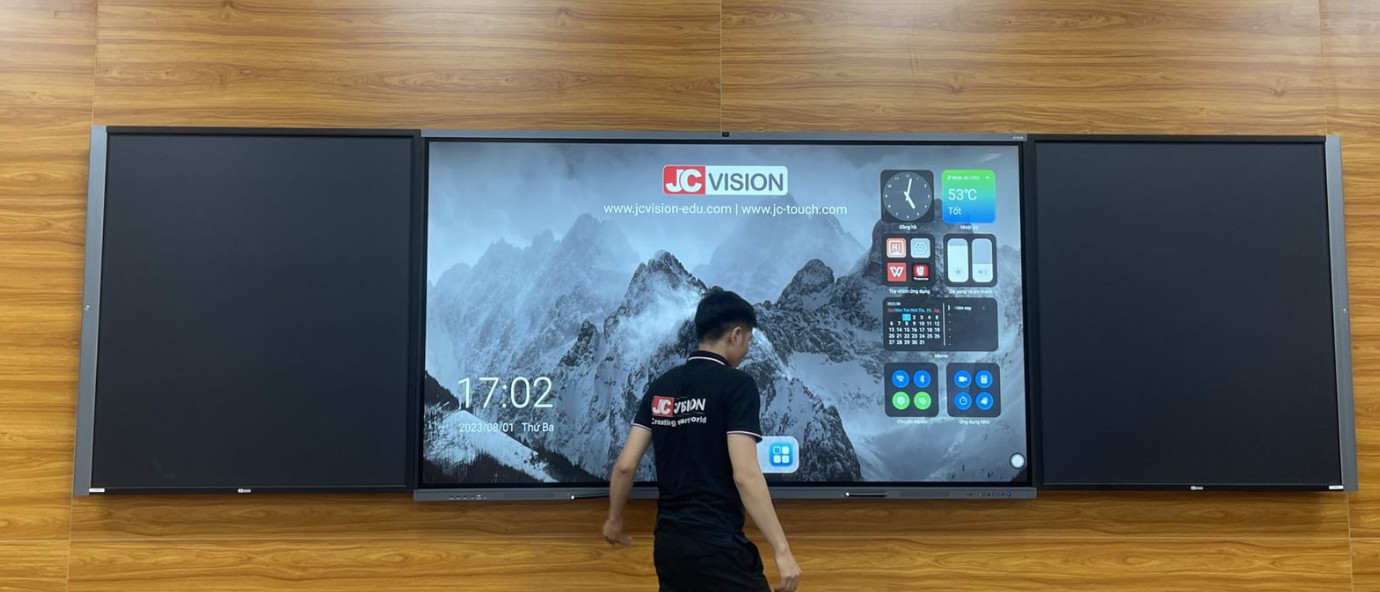 JCVision Interactive Screen with LCD Writing Board Specification