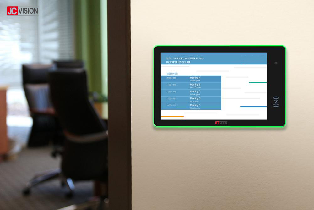 10.1 Inch POE Meeting Room Display Screens IPS WiFi Android Conference ...