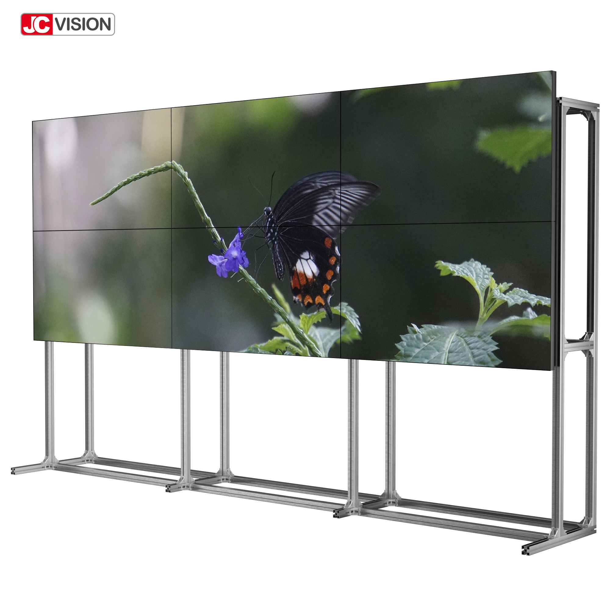 Digital LCD Video Wall Display Splicing Screens Display 3x3 Video Wall ...