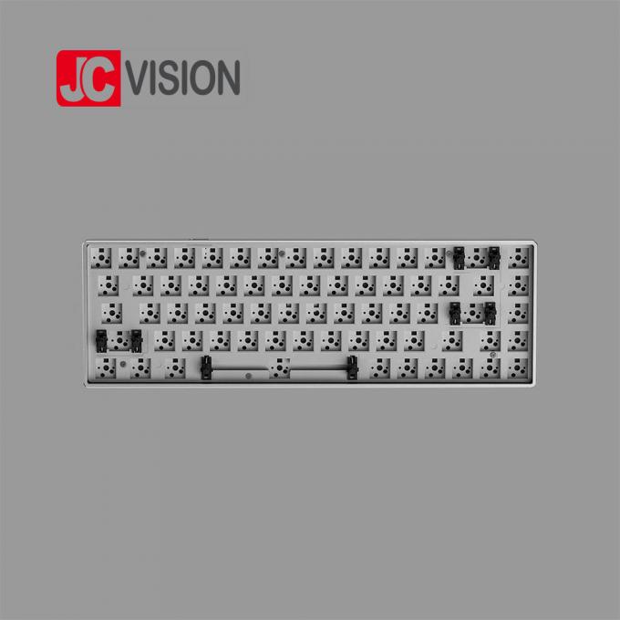 Customized Style Aluminum 68 Keys Mechanical Keyboard Case Kit RGB LED ...